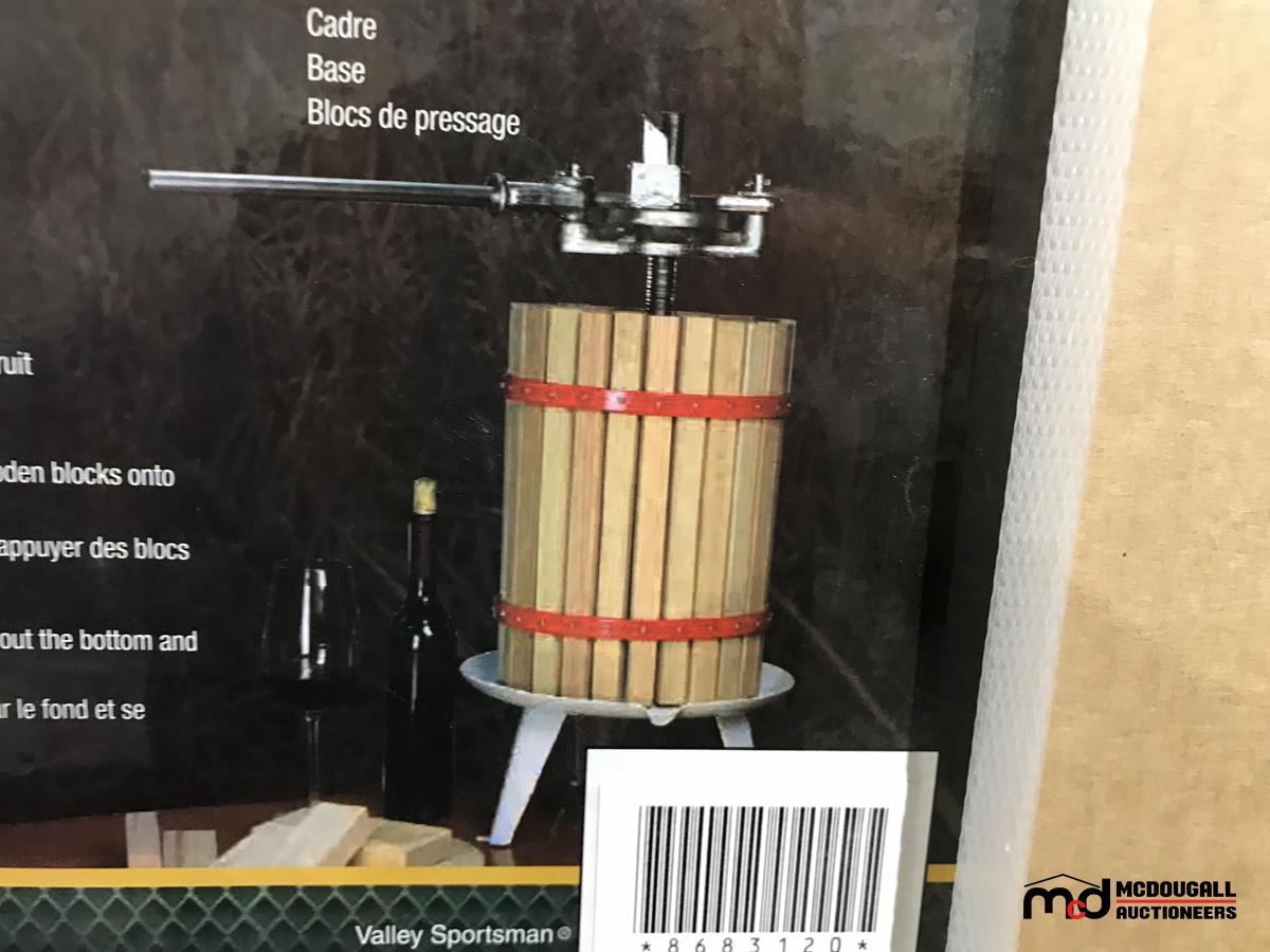 Valley Sportsman (19 Liters) Fruit and Wine Press