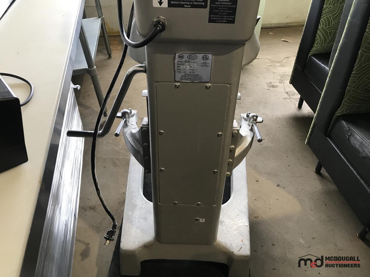 Globe SP30 and 30-Quart Floor Mixer