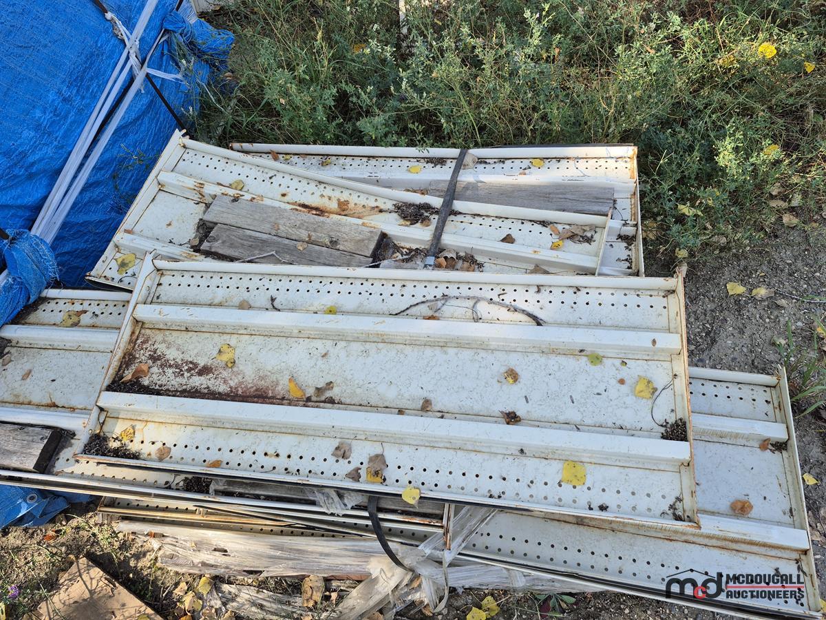 Assorted Shelving & Scrap Metal