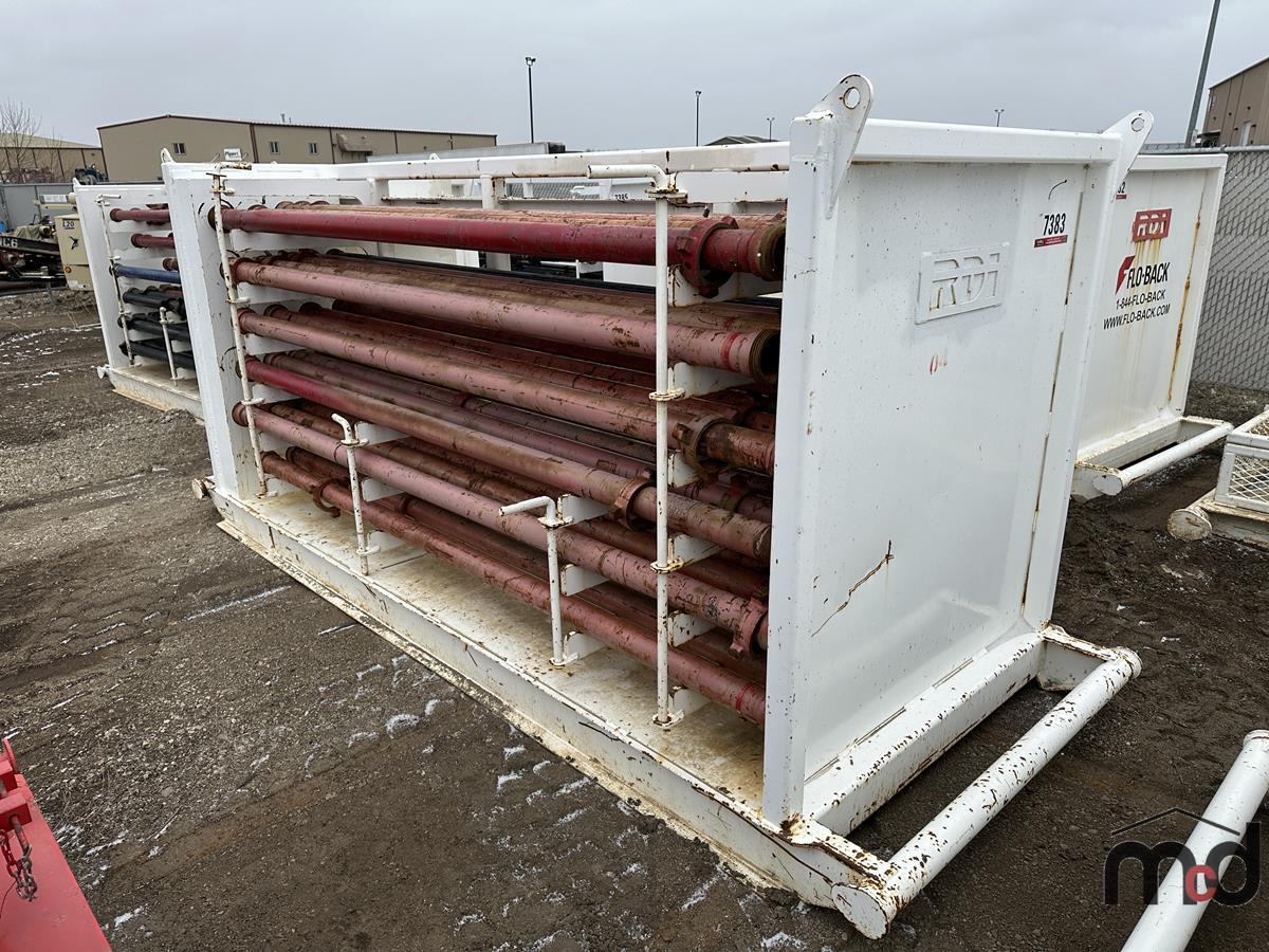 RDI Pipe Rack (3") w/ (27) 10' x 3"x 206 Pipe and Flanges