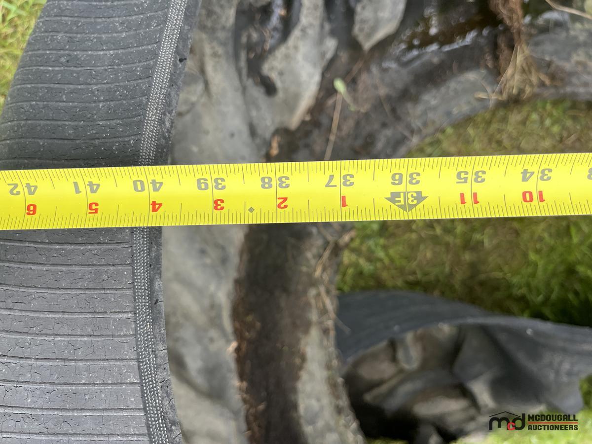 Inverted Tire Cattle Feeders