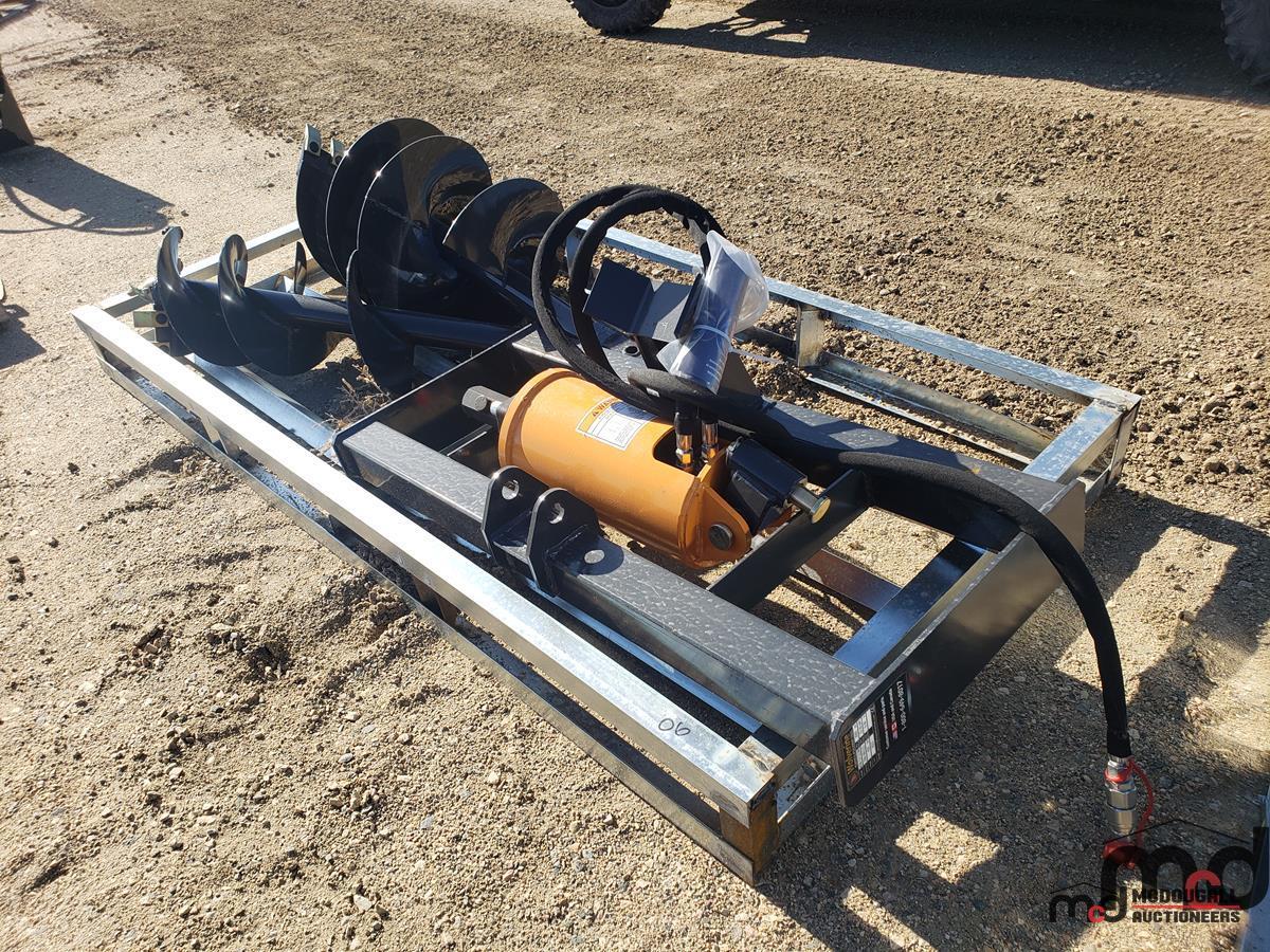 2024 Wolverine Skid Steer Auger Driver & Bit Attachment (ADB-13-1218R)