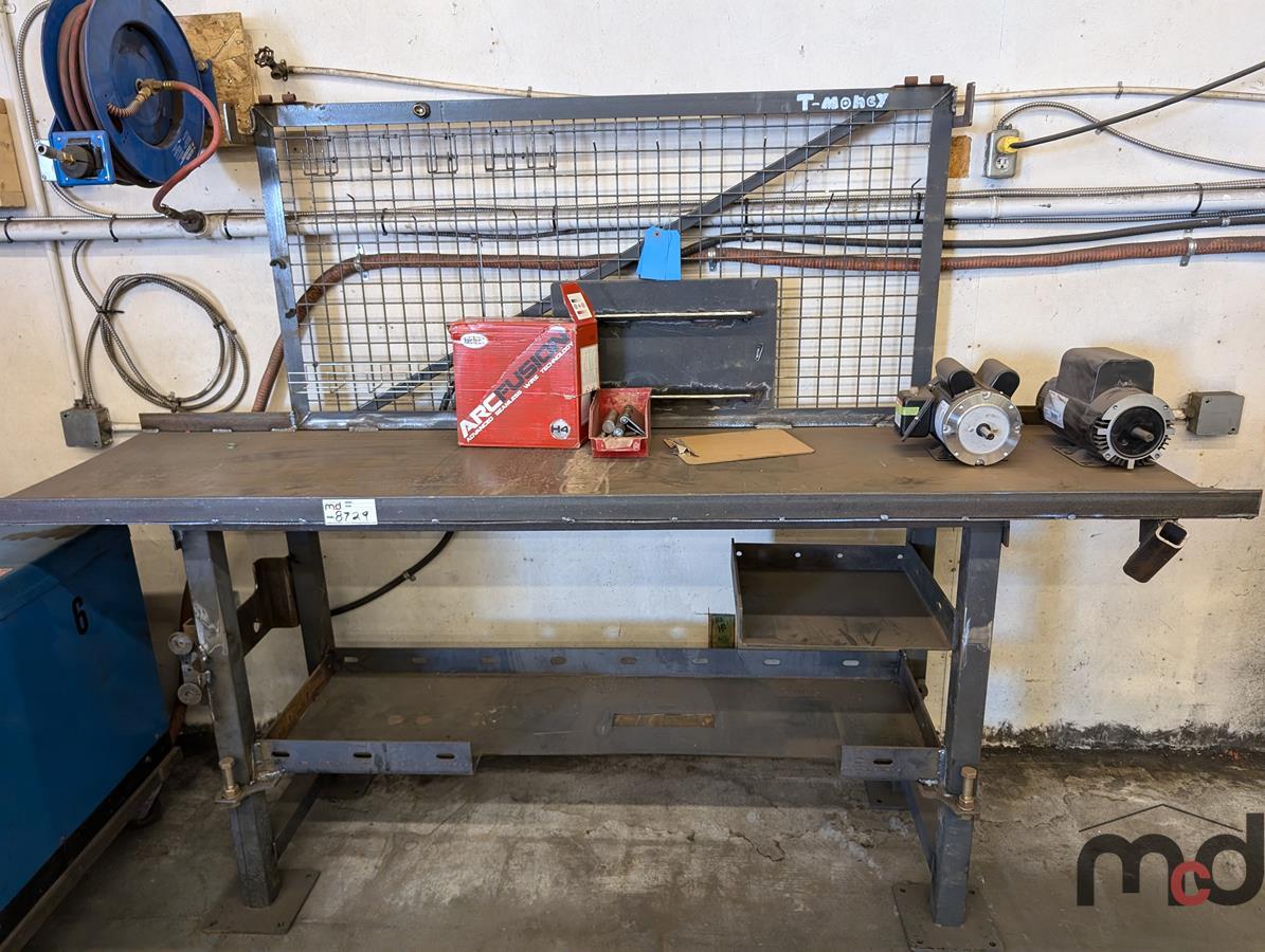 Welding Work Station (99''L x 28''W x 73''H)
