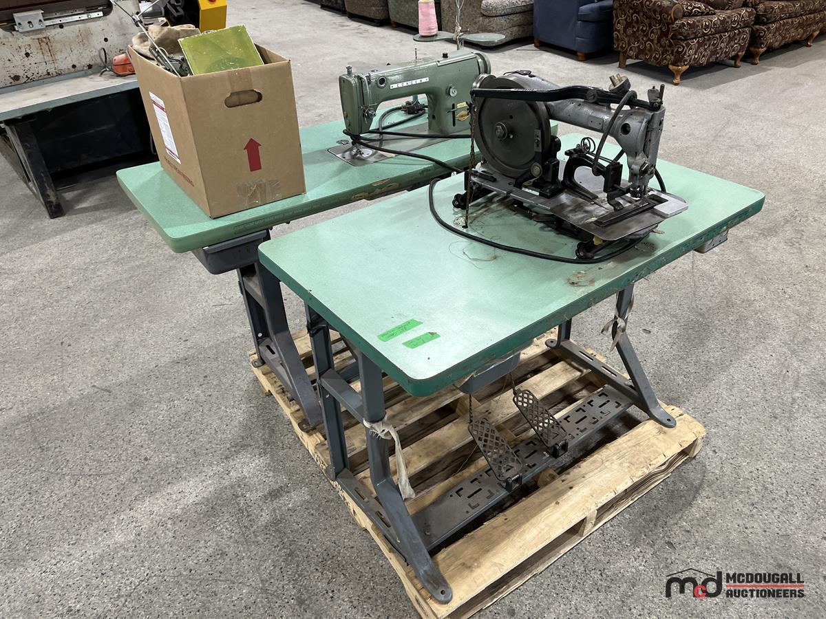 Consew 101 & Frank Friedman Sewing Machine