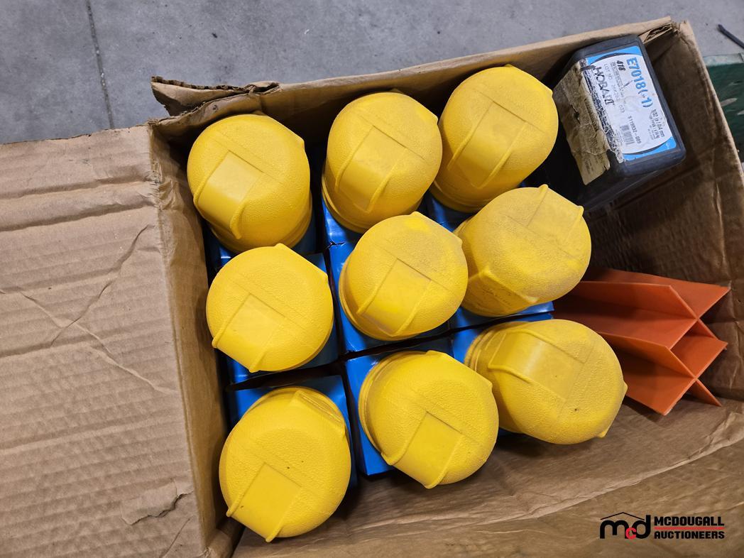 Pallet of Assorted Welding Rods and Rod Oven