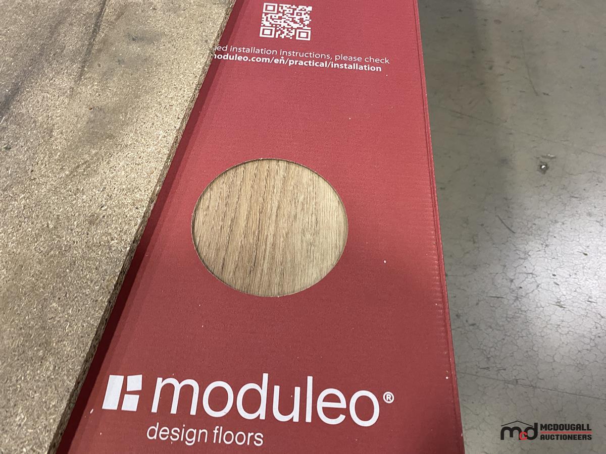 (52) Boxes of Sierra Oak Moduleo Flooring