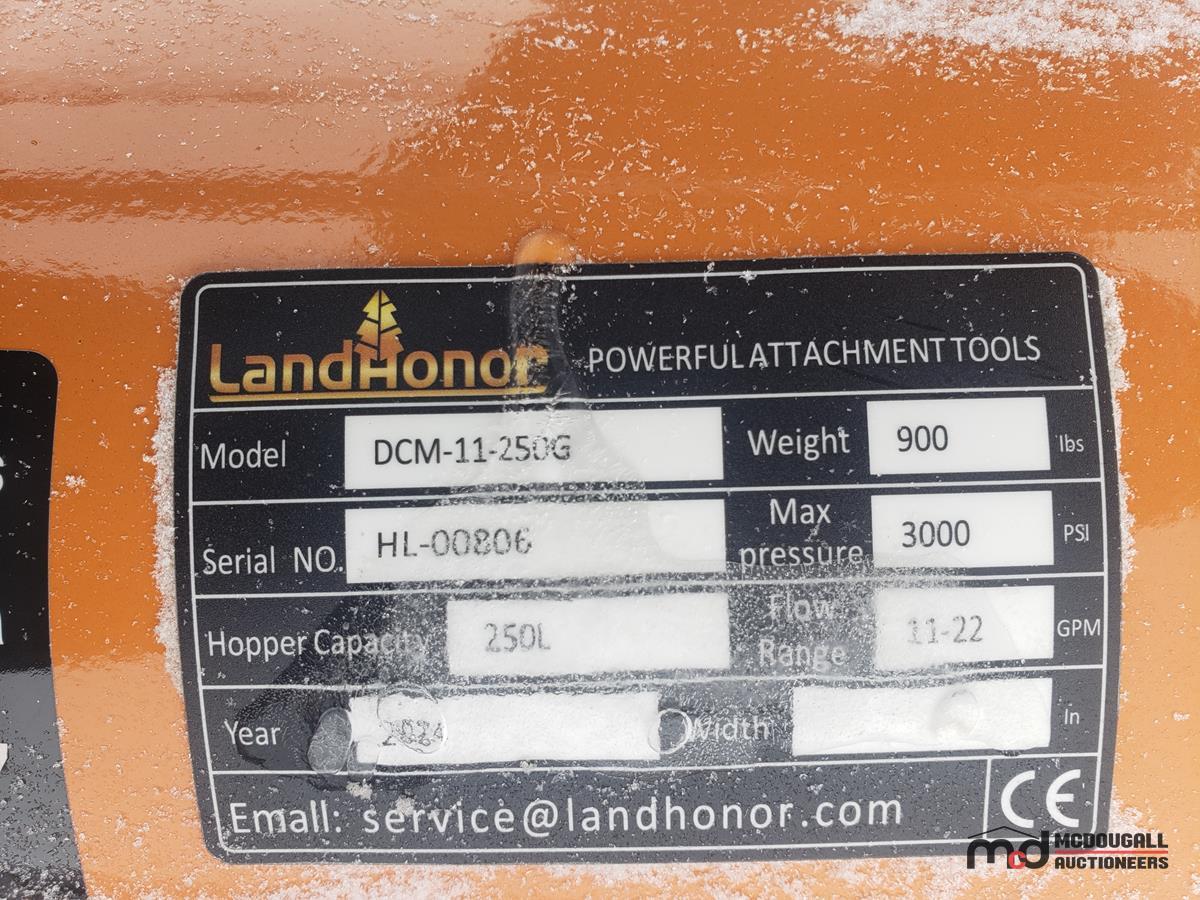 Land Honor DCM-11-250G Double Discharge Concrete Mixer