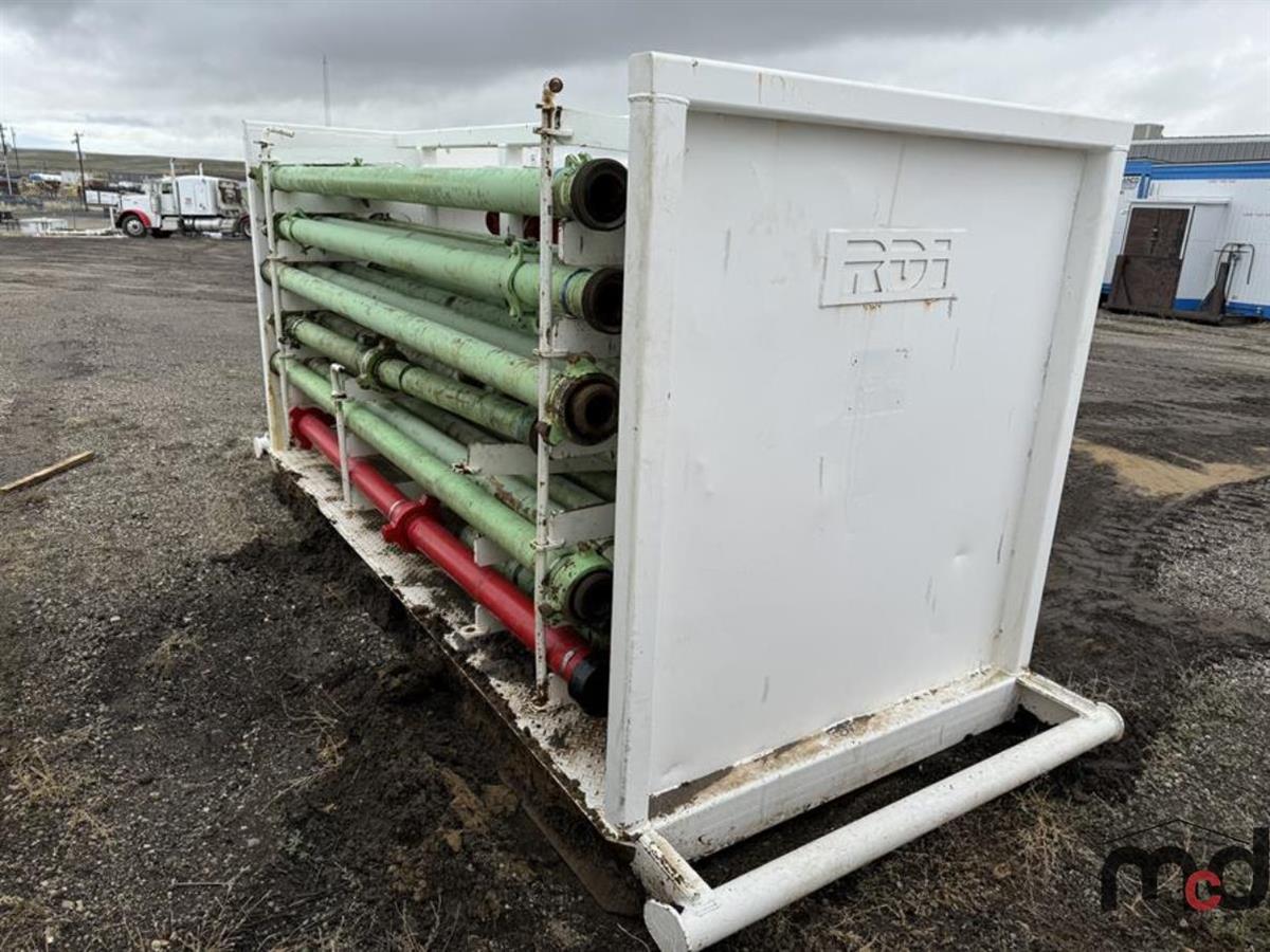 RDI 5x12 Skid Mounted Pipe Storage Rack