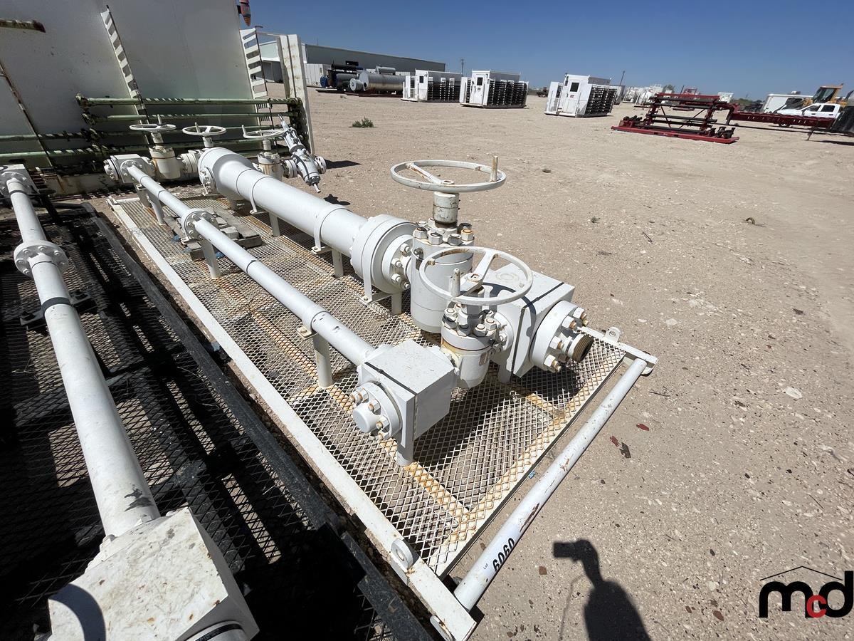 Skid Mounted Hydraulic Plug Catcher