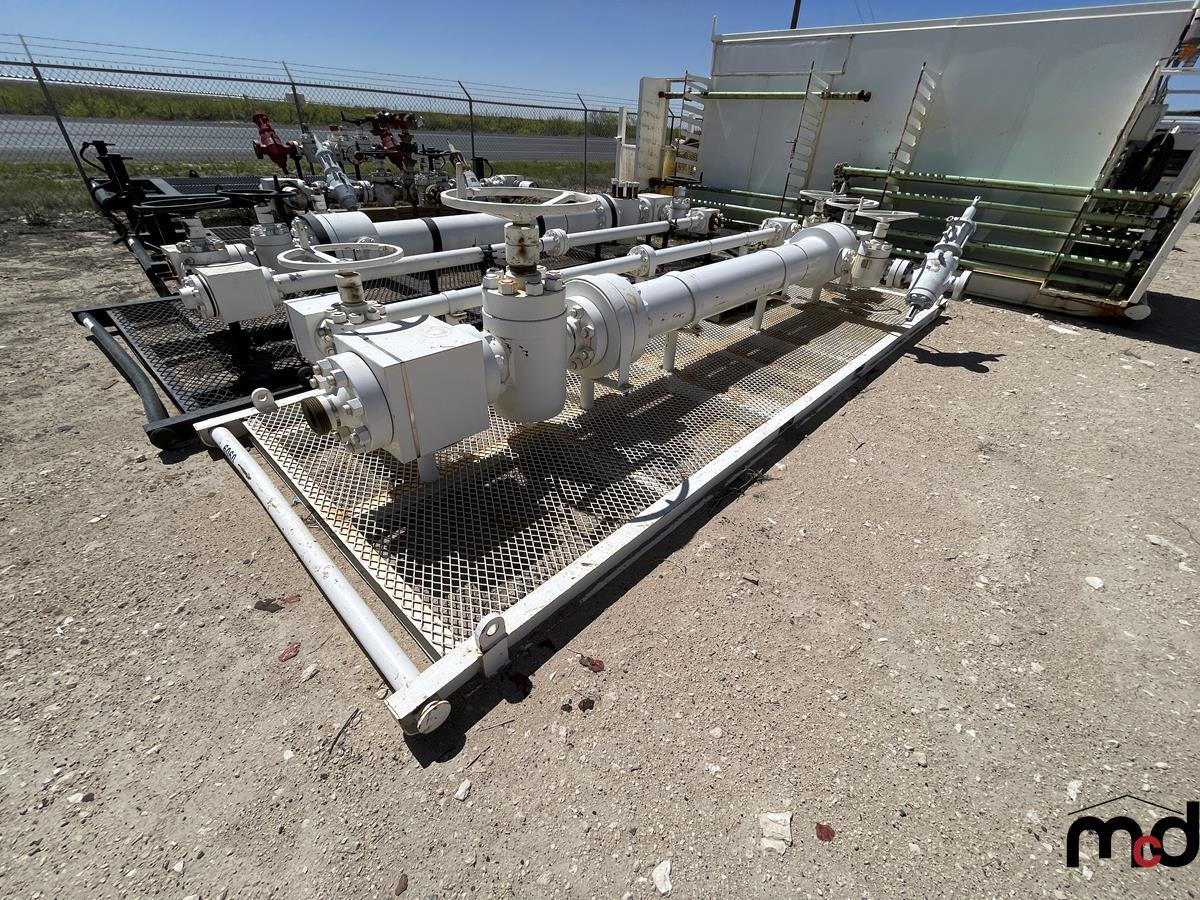 Skid Mounted Hydraulic Plug Catcher