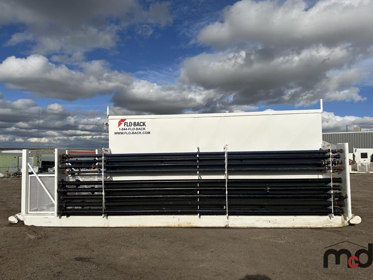 Flowback 10 x 24 Skid Mounted Pipe Shack