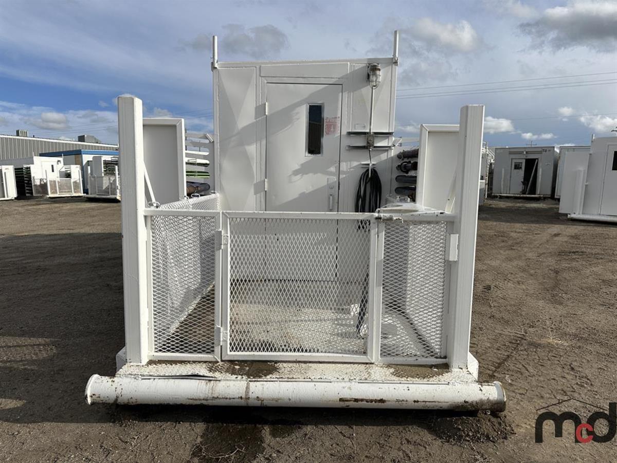 Flowback 10 x 24 Skid Mounted Pipe Shack