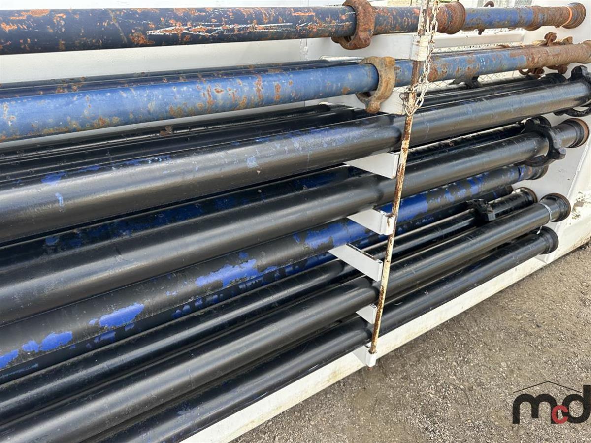 Flowback 10 x 24 Skid Mounted Pipe Shack