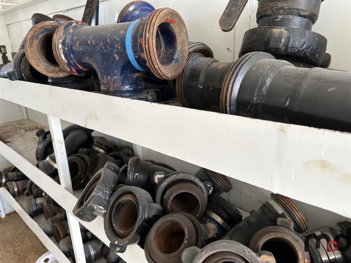 Flowback 10 x 24 Skid Mounted Pipe Shack