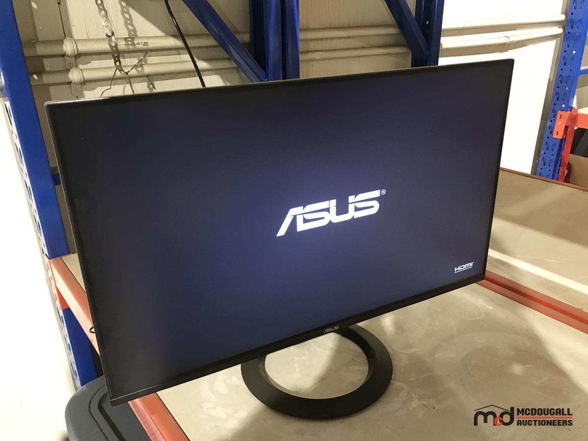 (4) Asus Monitors w/ (2) Charging Cables and (2) HDMI Cables