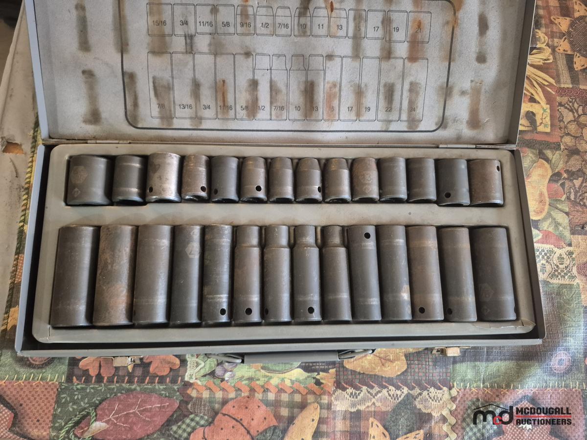 Mastercraft Impact Socket Set & S-K Tools, Sockets & Socket Wrenches