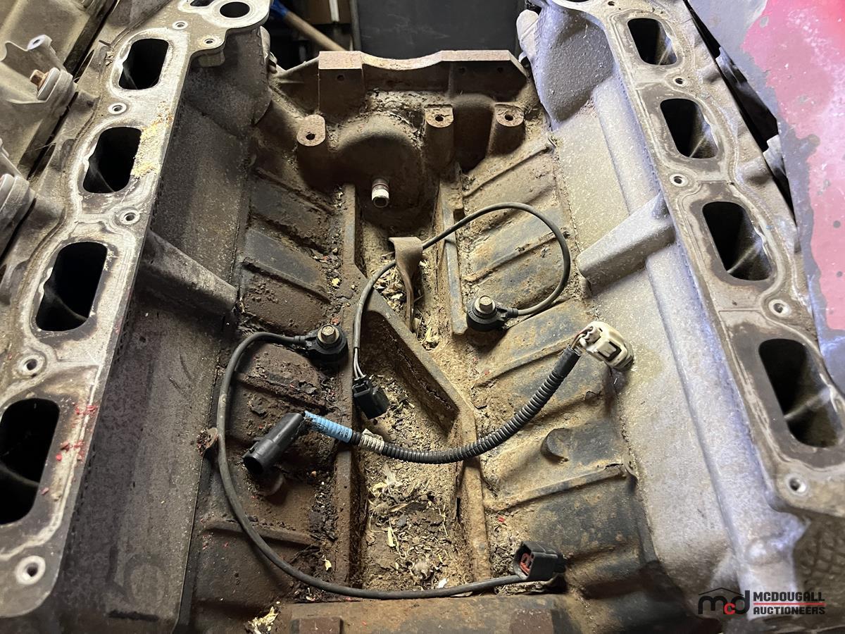 Power Fist Engine Stand w/ Engine