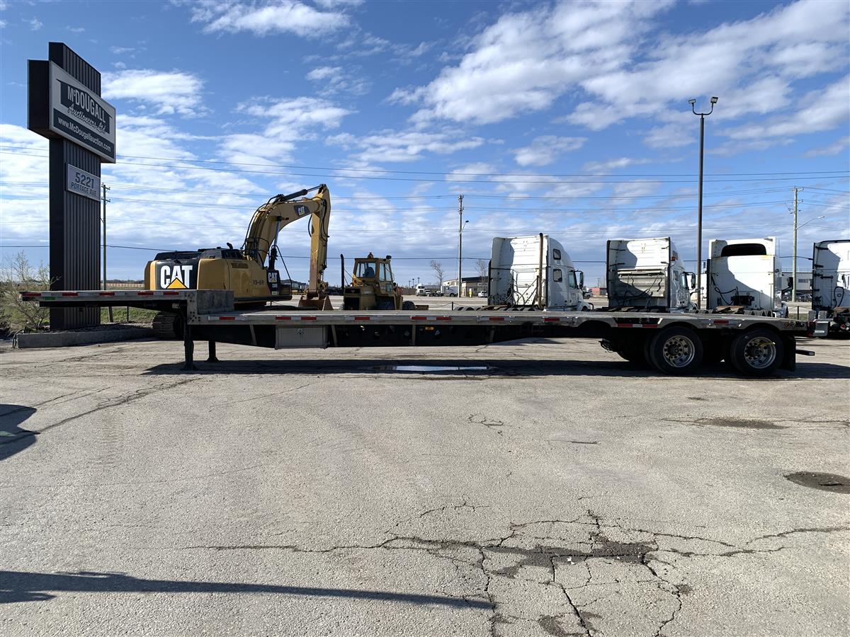 2000 Manac Step Deck T/A Semi Trailer