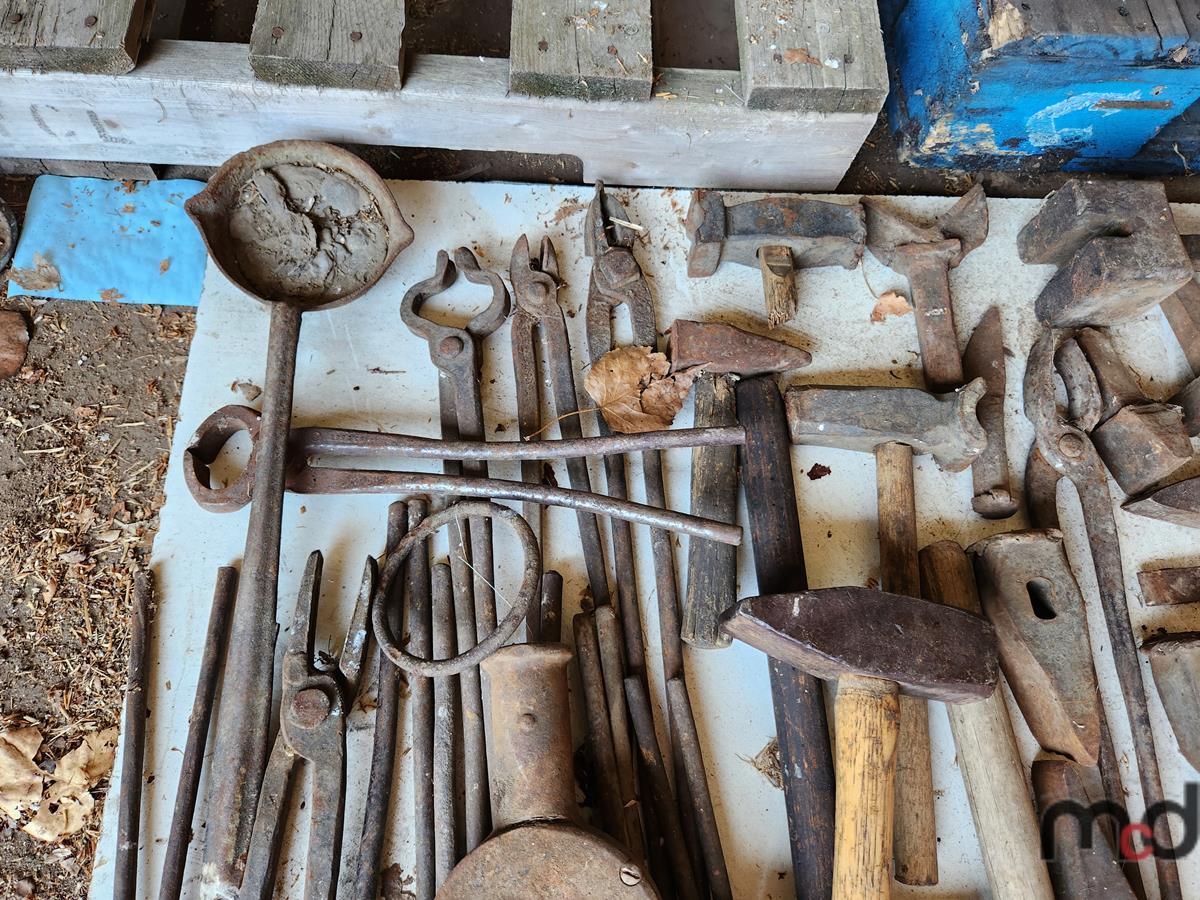 Collection of Blacksmith Tools