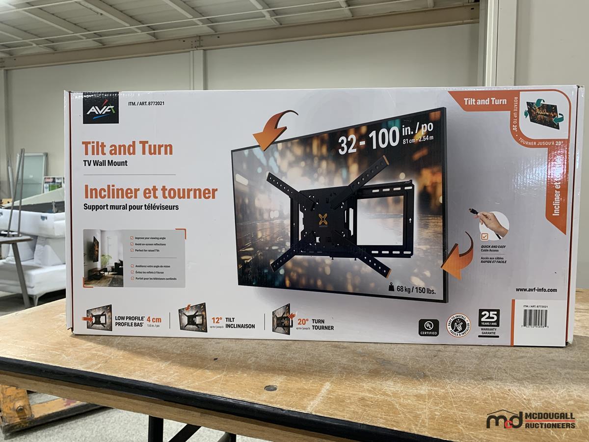 Cat Battery Booster, AVF TV Mount & Weiser Electronic Deadbolt