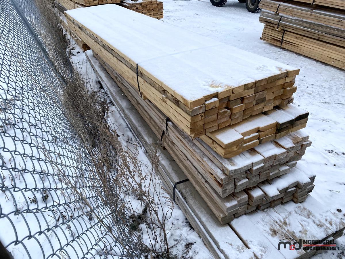 Assorted Treated Cull Lumber