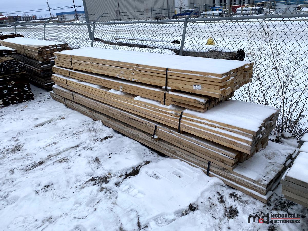 Assorted Treated Cull Lumber