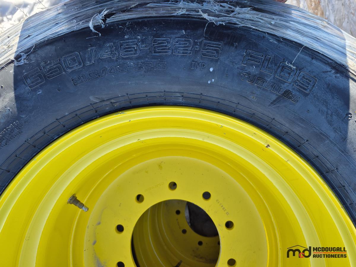 (2) Euro Grip TVS Tires on Highline Rims