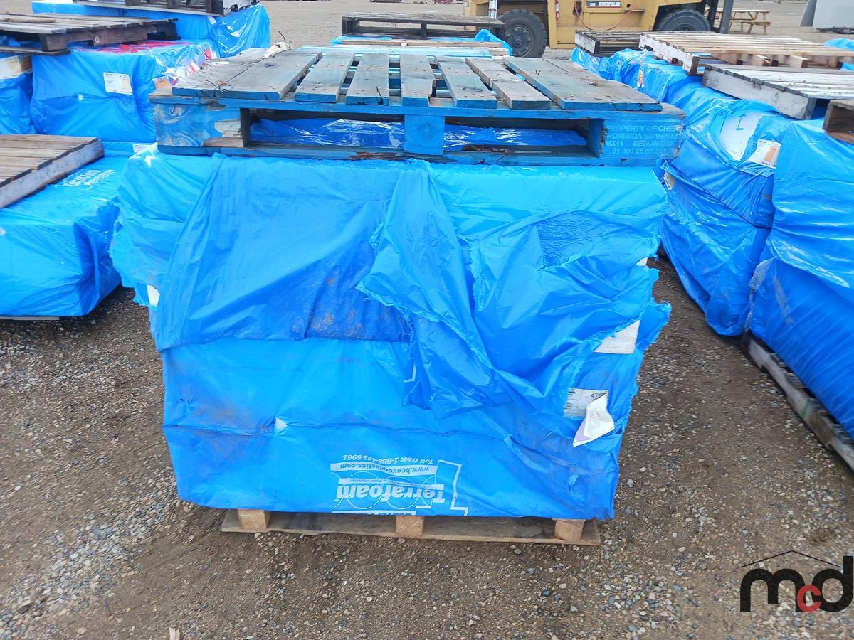 (4) Pallets Foam Insulation