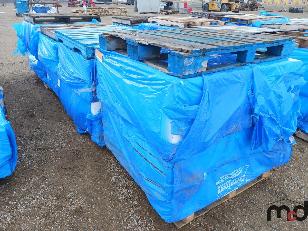 (4) Pallets Foam Insulation