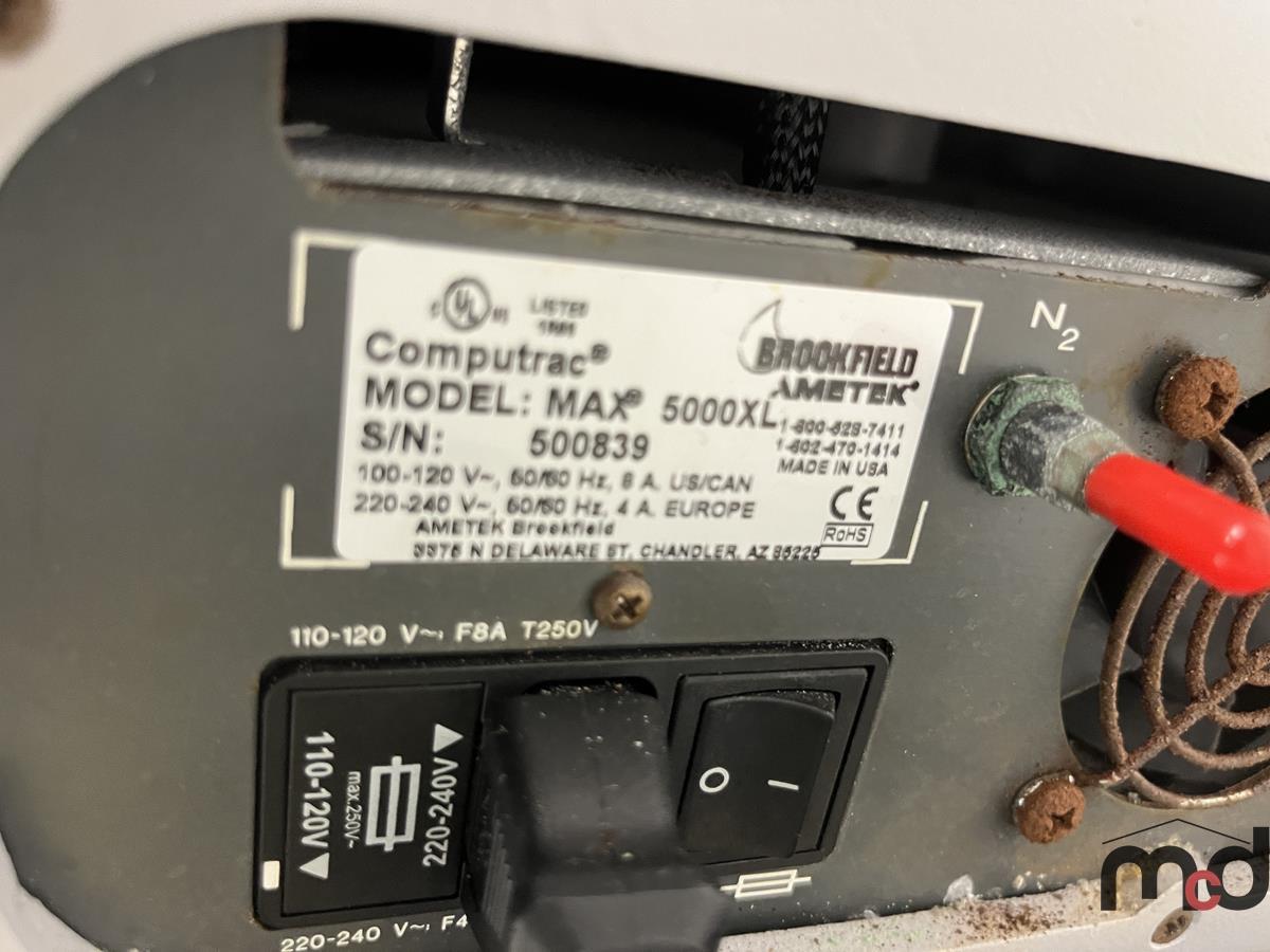 Brookfield Ametek Computrac Max 5000