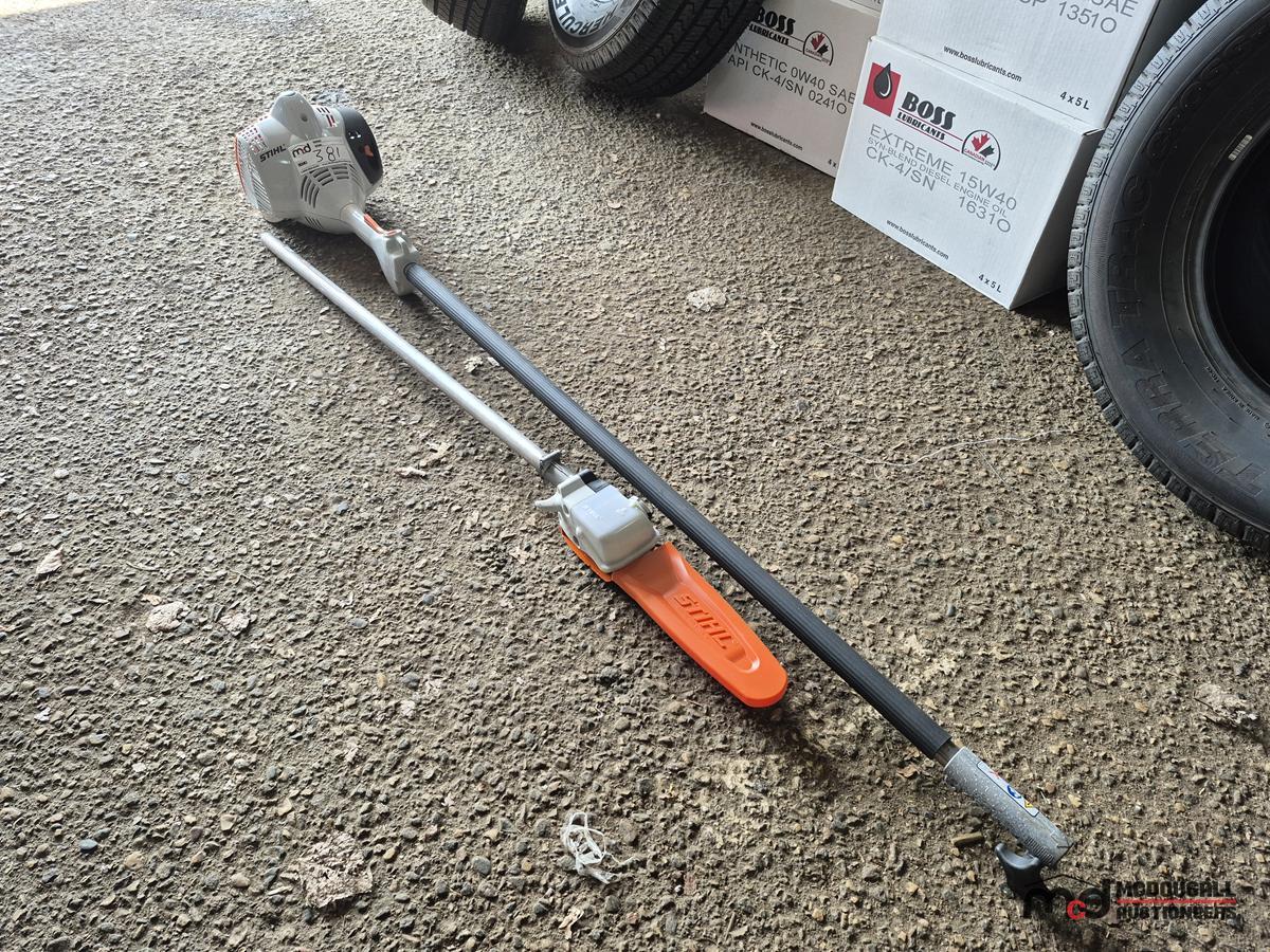 STIHL HT 56 C Gas Kombi System Kombi Motor and Pruner Attachments