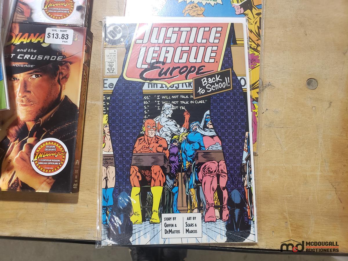 DVDs, Books and Comics