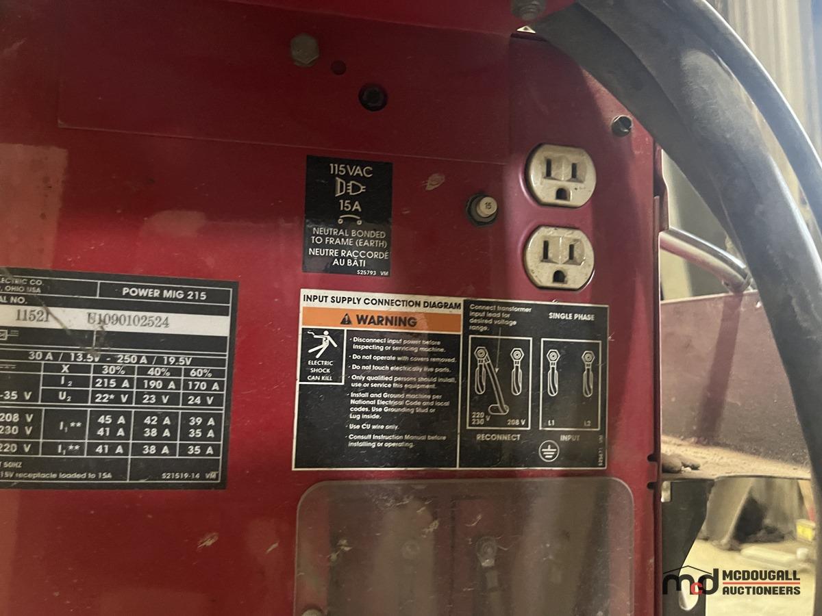 Lincoln 215XT Power Mig Welder