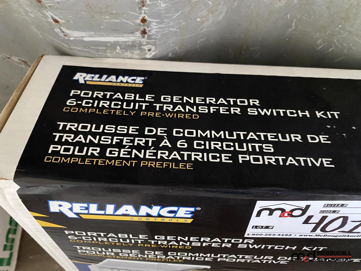 Reliance Portable Generator