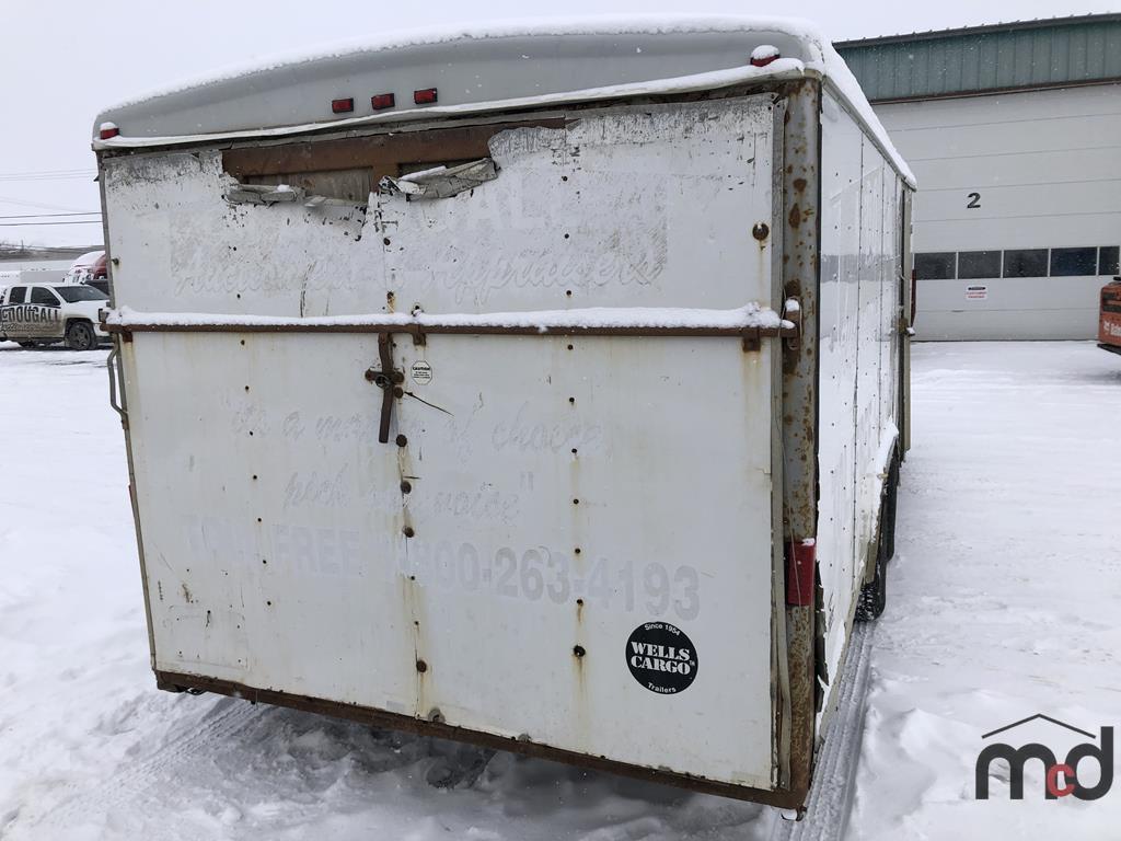 2001 Wells Cargo 24' Enclosed Trailer