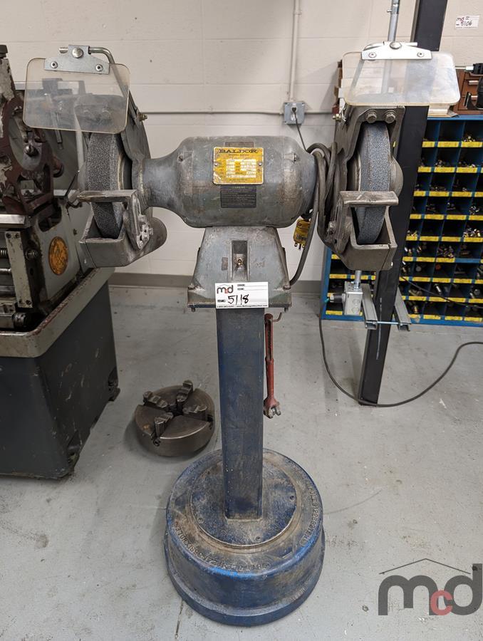 Baldor Bench Grinder on Stand
