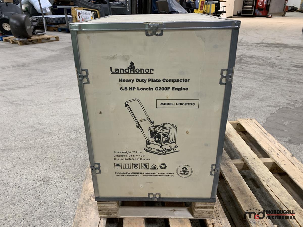 LandHonor HD Plate Compactor 6.5HP