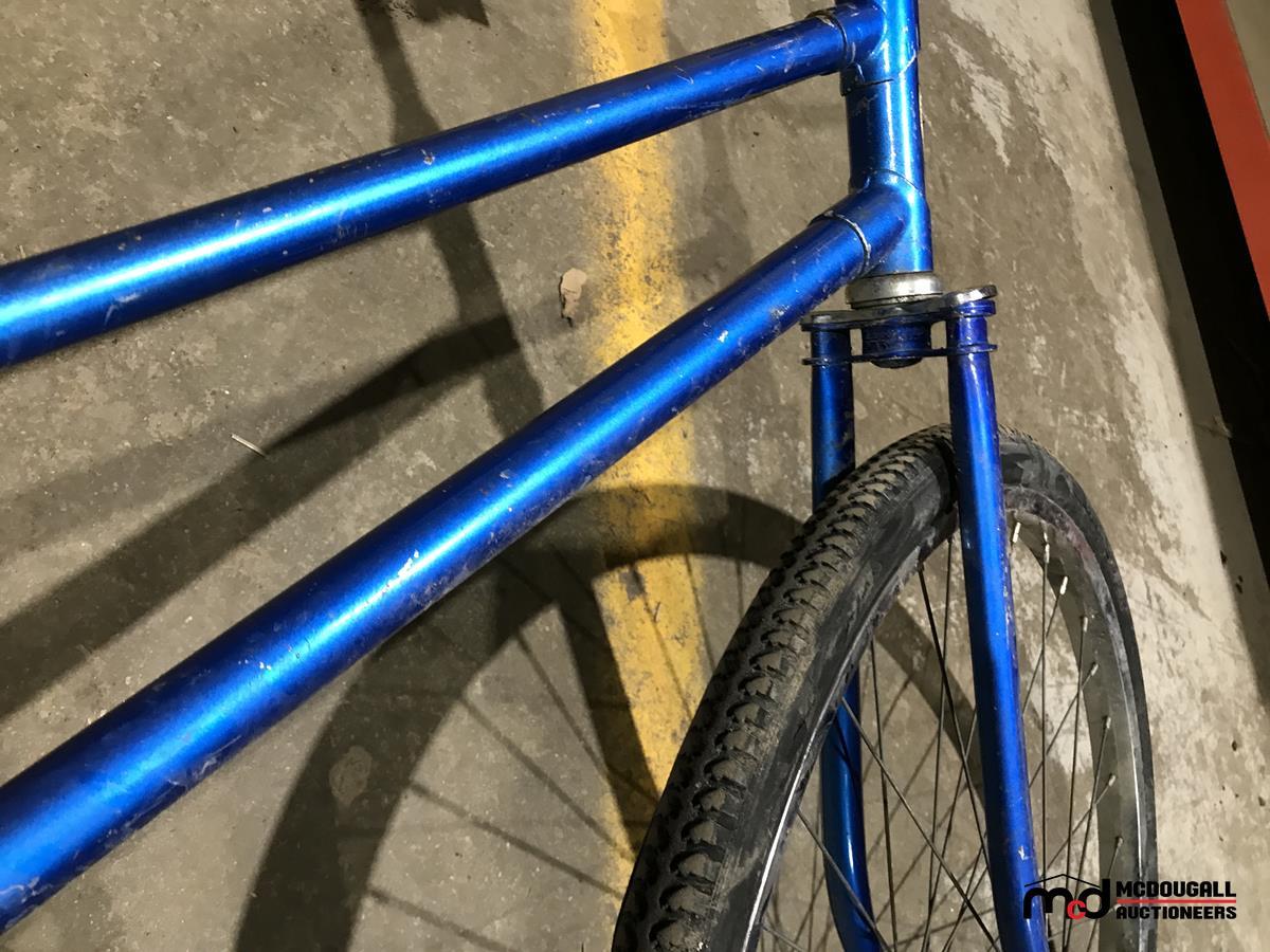 Blue Retro Bike