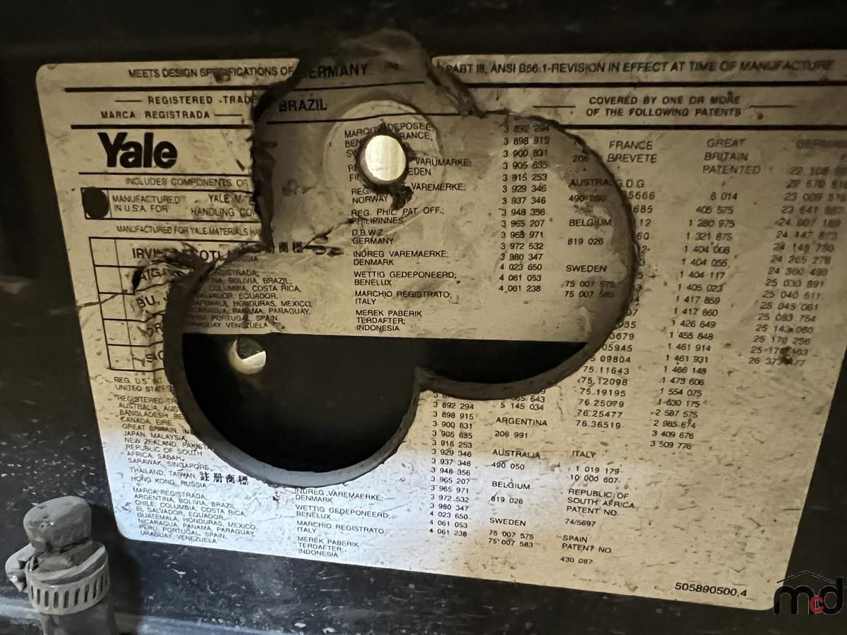 Yale Type-E Industrial Forklift