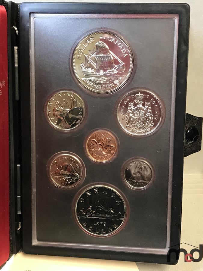 1979 Royal Canadian Mint (7) Coin Prestige Year Set Cased/Box