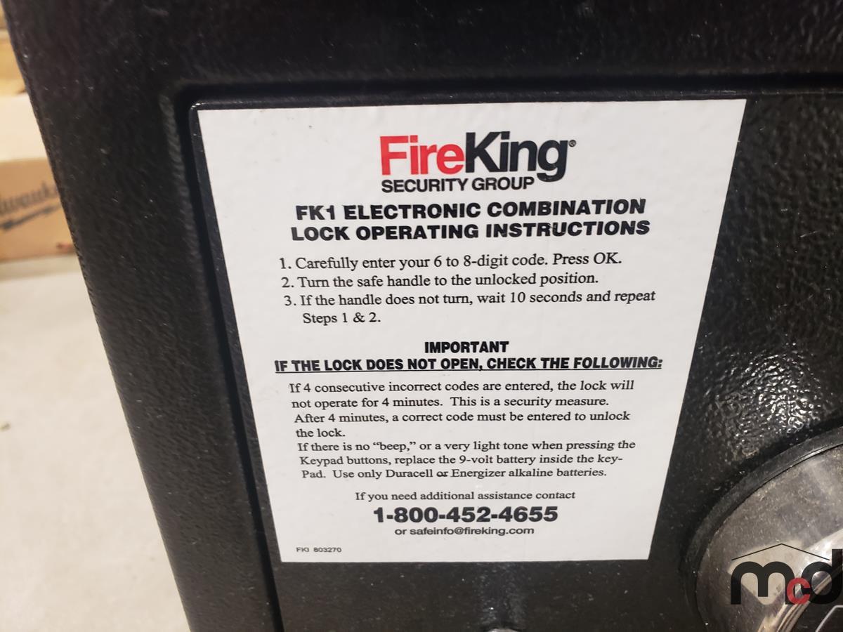 Fire King Security Electronic Combination Safe