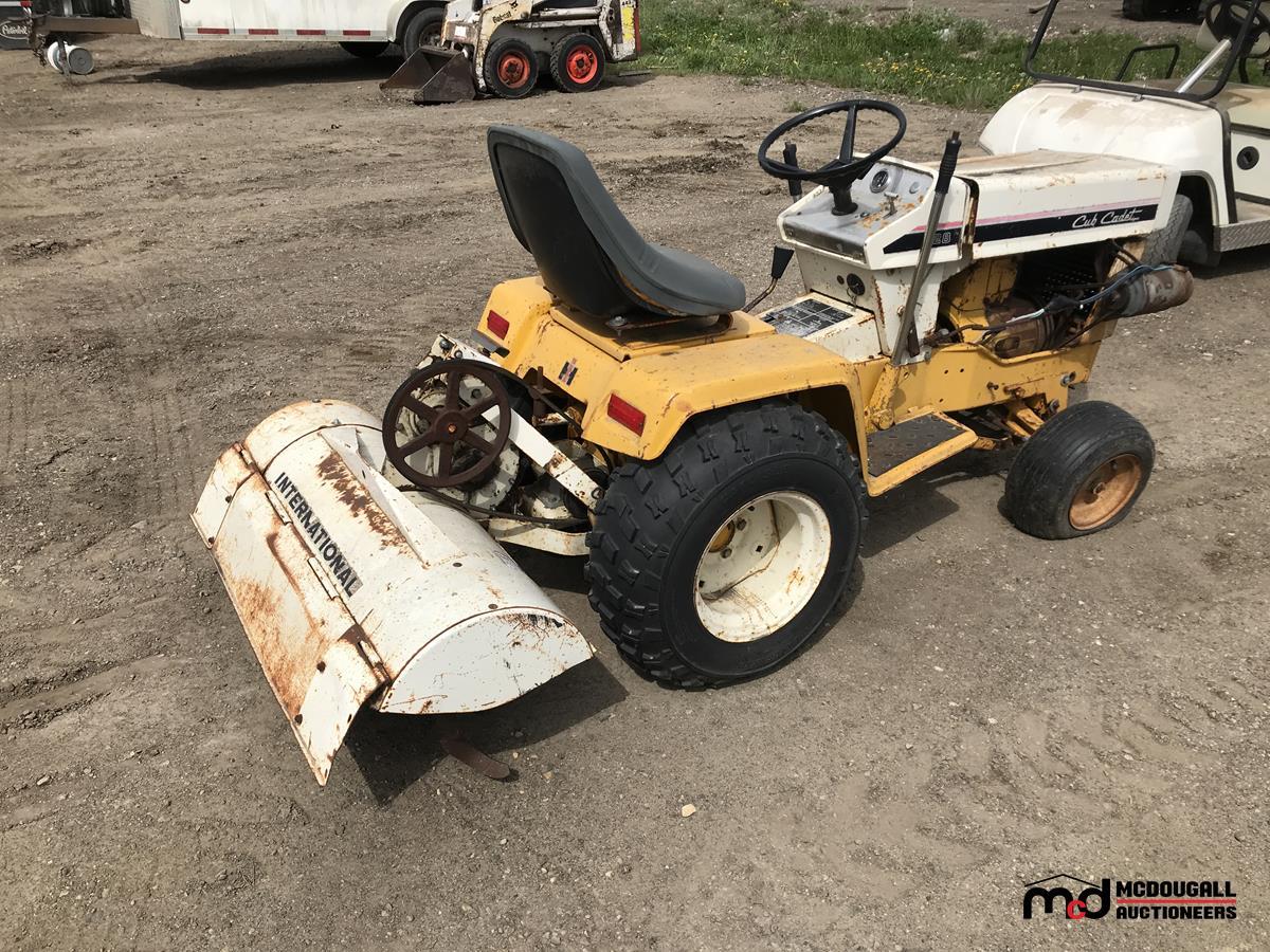 Cub Cadet 128 Tractor w/ Rototiller Attachment