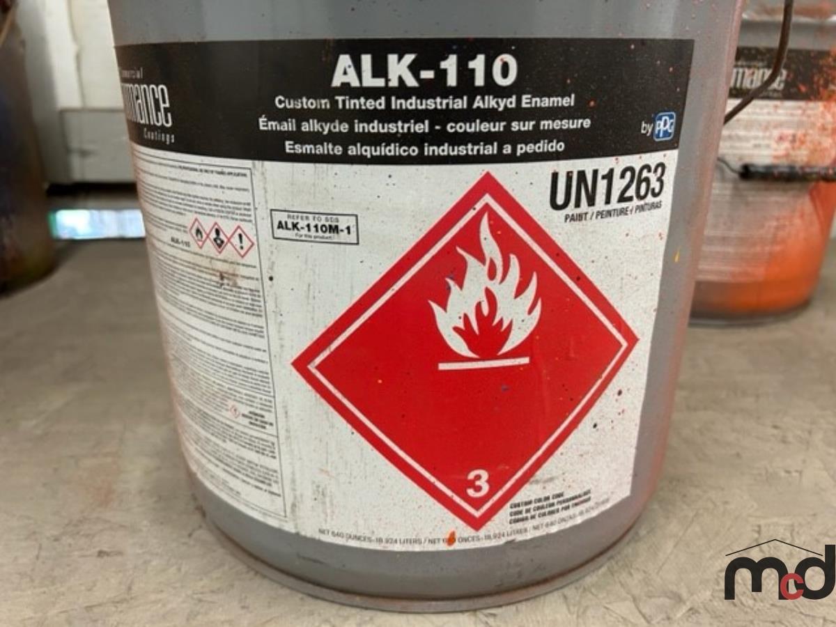 Commercial Performance ALK-110 "Direct to Metal" Paint; Silver