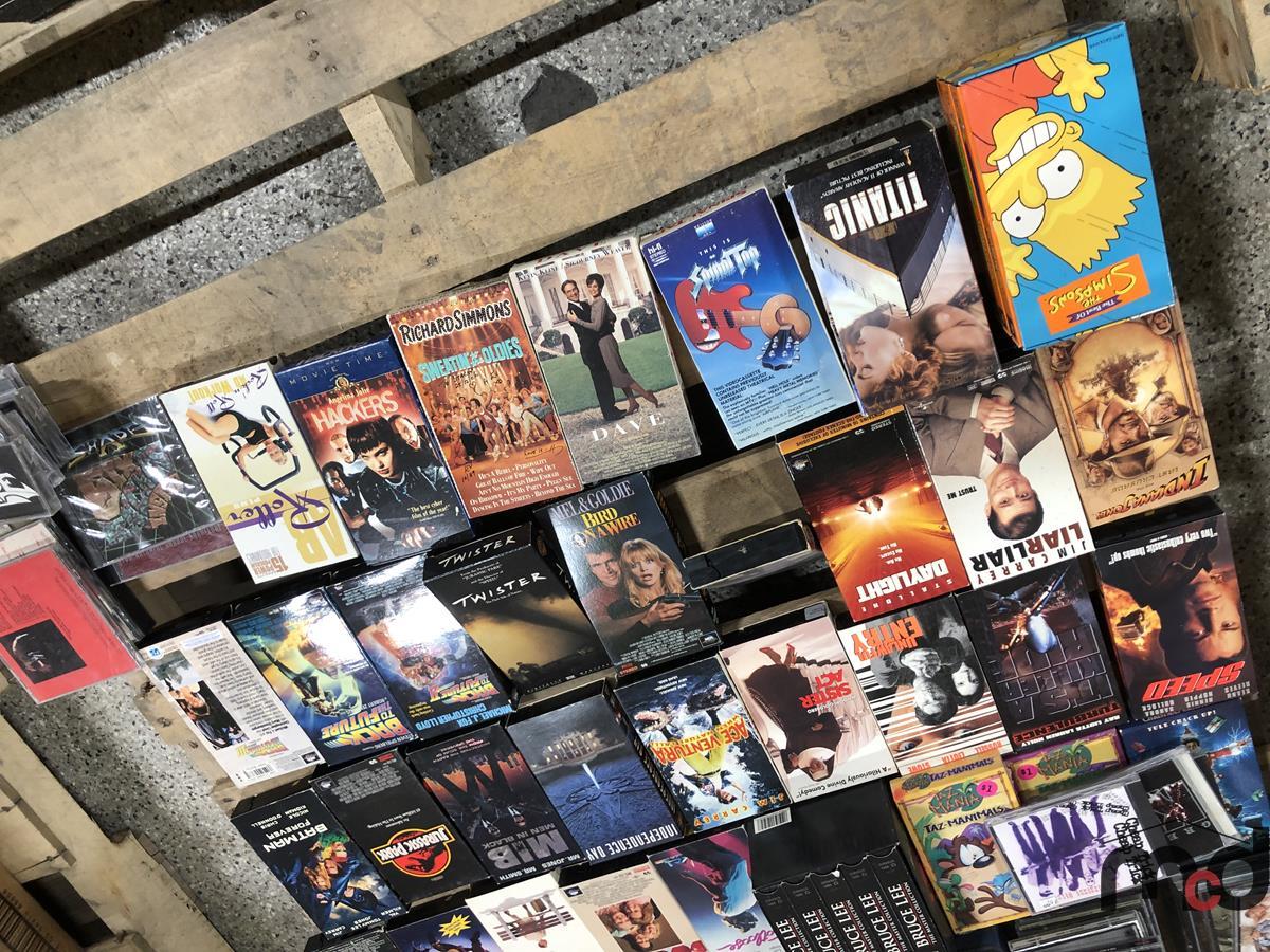 VHS Movies, Cassettes and CD's