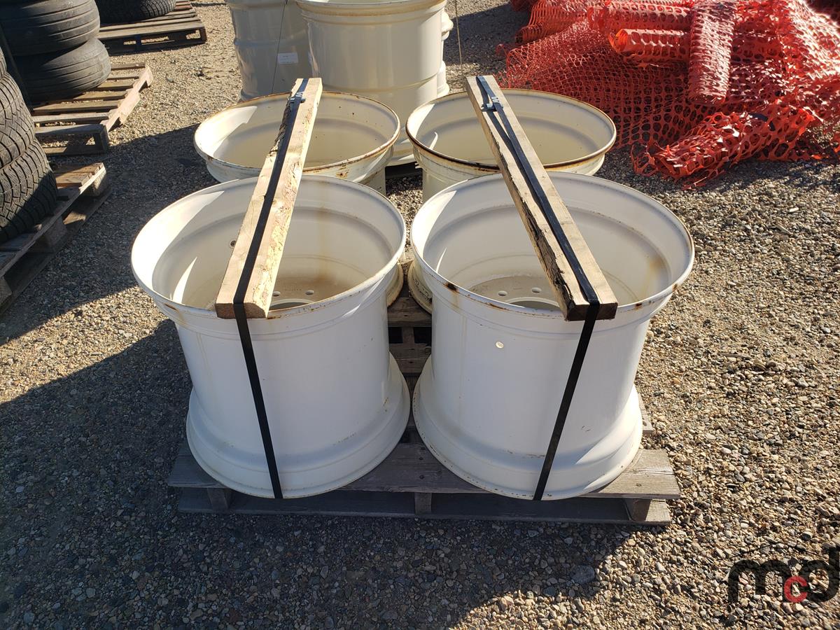 Pallet of Large Tire Rims