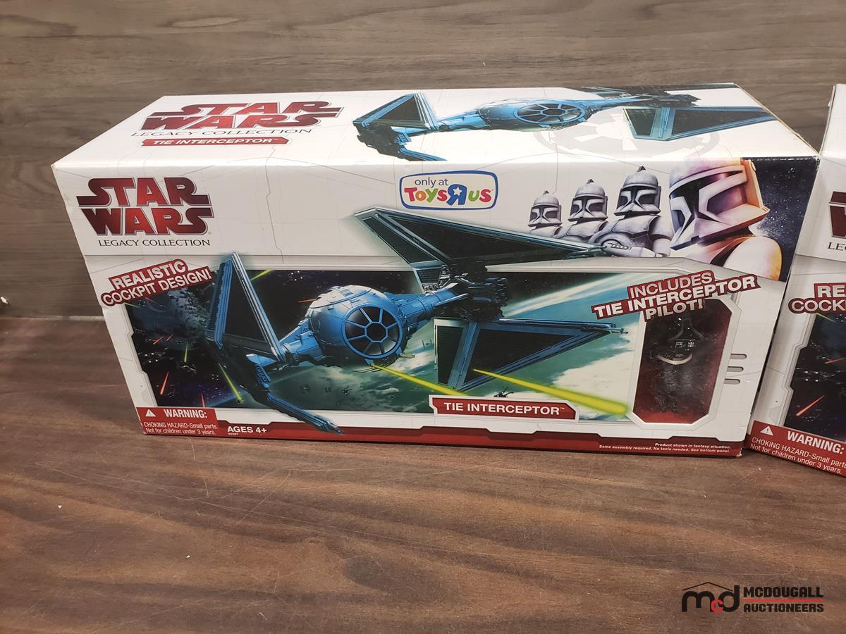 Star Wars Legacy Collection Tie Interceptor Toy Vehicles