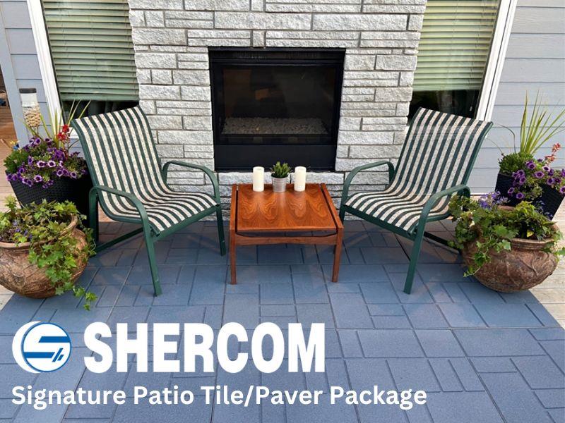 Signature Patio Tile/Paver Package from Shercom, Saskatoon (Retail ...