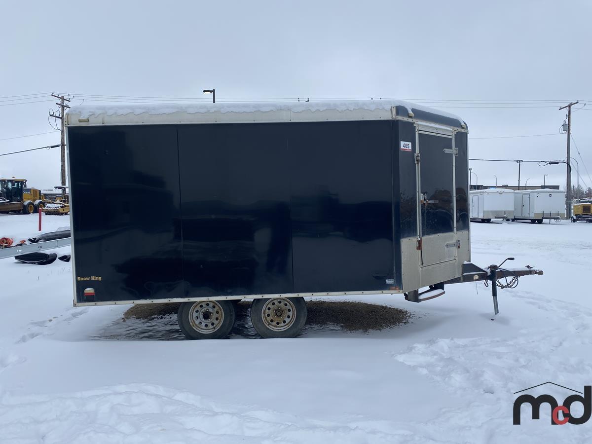 2009 Forest River T/A Snow King Snowmobile Trailer