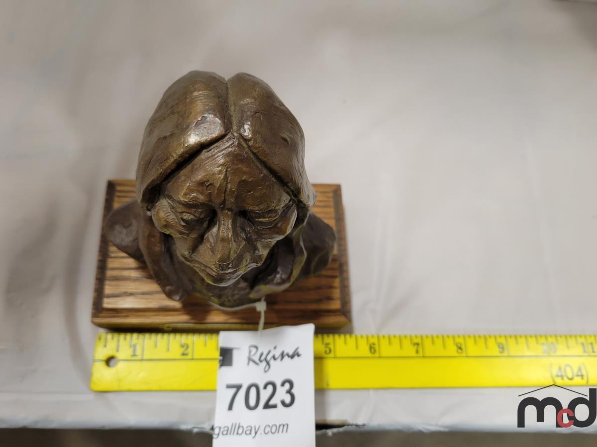 "Sitting Bull" - Gordon Monroe '93 8/100 Bronze Sculpture