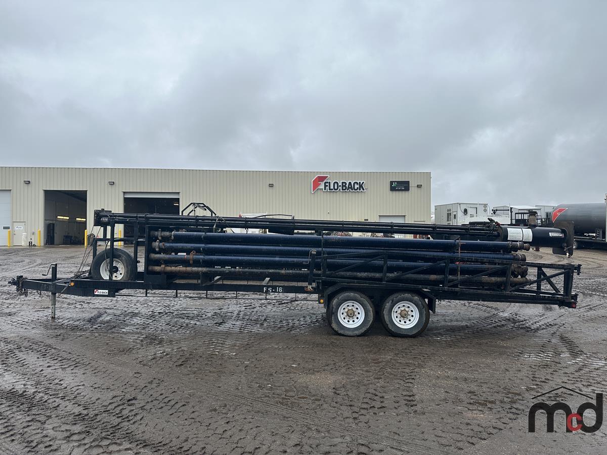 2012 Alberta Flares 40' T/A Flare Stack Trailer